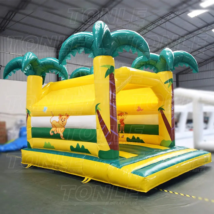 Inflatable Tropical Rainforest Trees Jungle Castle For Sale - Buy ...