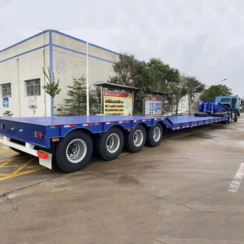 Gooseneck Drop Deck Low Loader Lowboy Low Bed Excavator Equipment ...