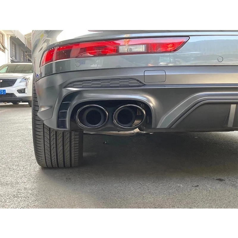 Audi Q5 SQ5 Look Rear Diffuser for S-Line Bumper 2018-2020