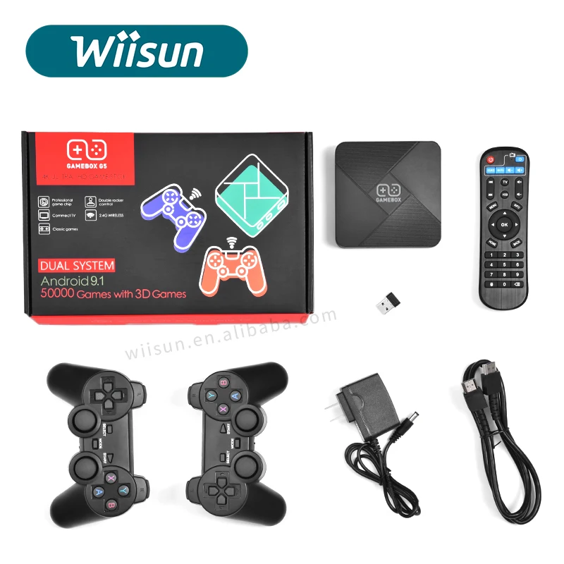 G5 Game Box Retro Gaming Console 4k Wifi Hd Tv Box Retro Class Video ...