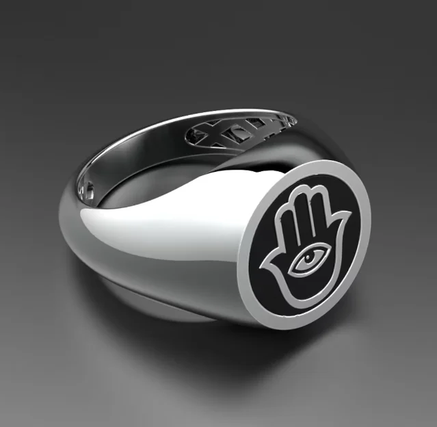 Fatima Hand Signet Ring An Ancient Talisman of Protection and Strength ...