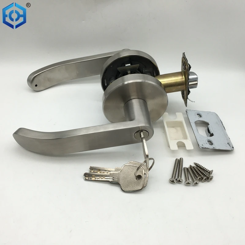 Stainless Steel 304 Heavy Duty Entrance Lever Lock Tubular Style - Buy ...