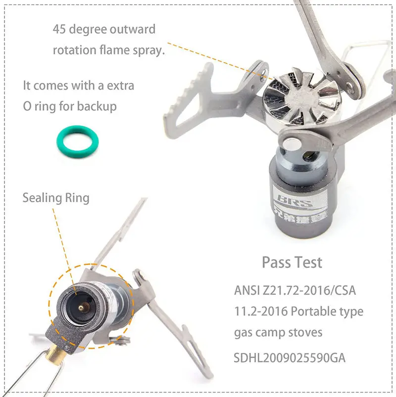 Camping Equipment Outdoor Using Gas Stove Portable Mini Butane Stove ...
