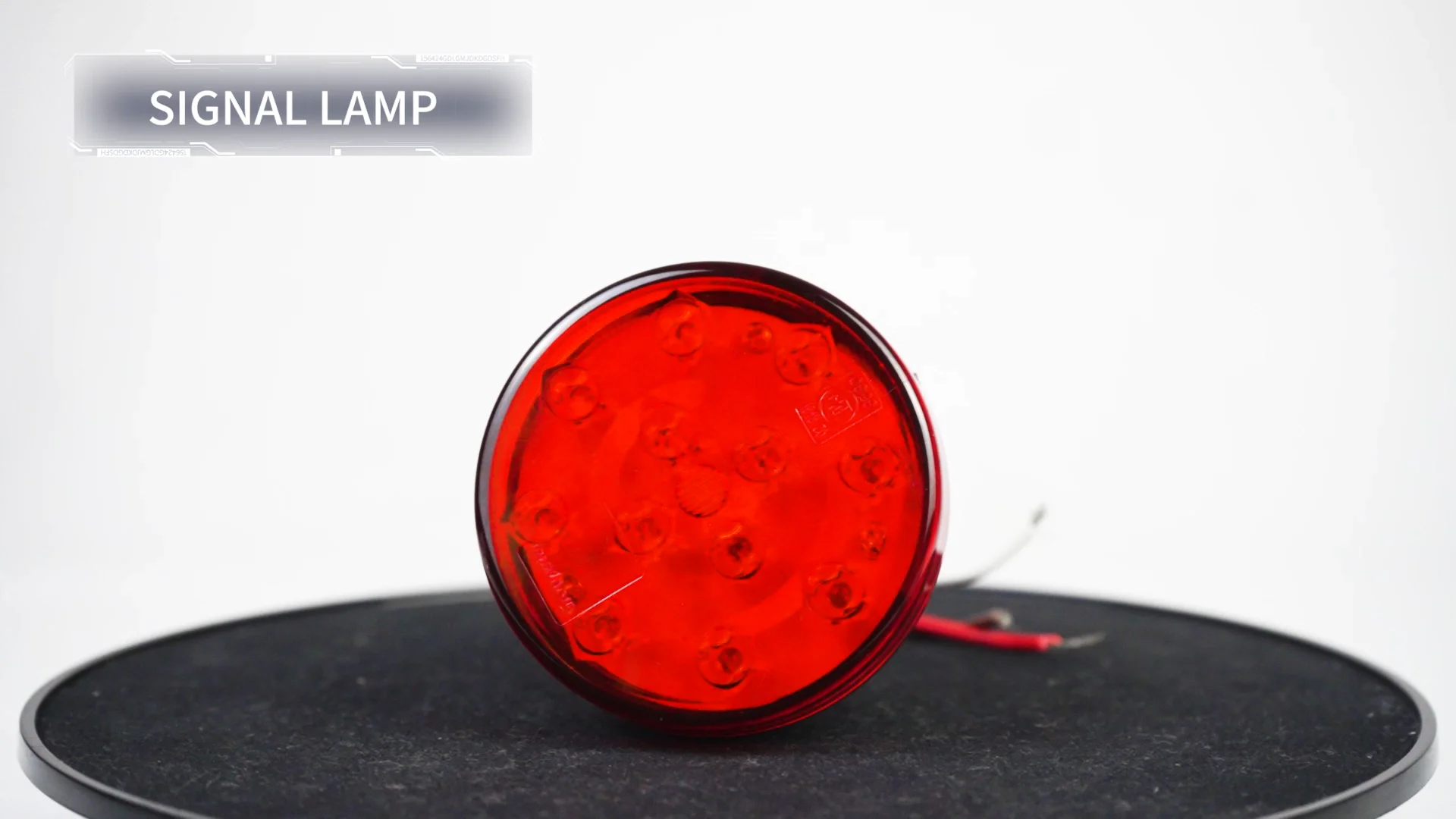 E4 10-30v Led Round Trailer Bus Stop Tail Lamps - Buy Led Bus Tail ...