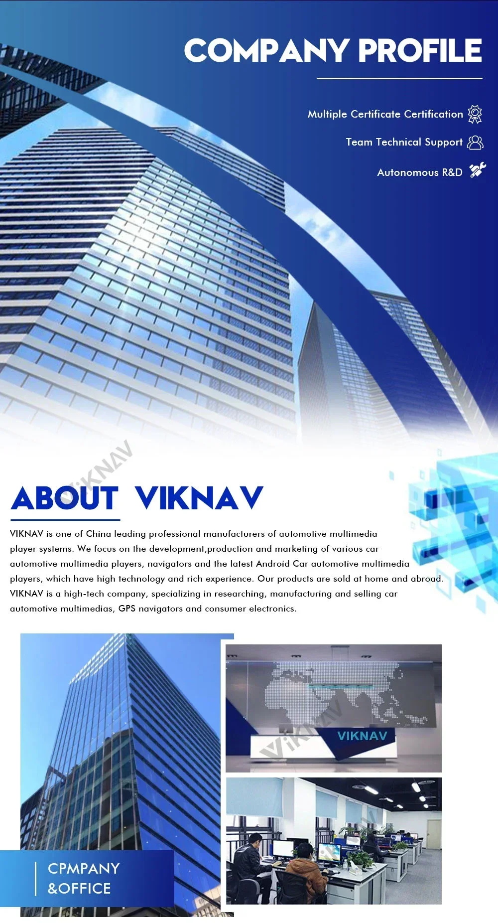 Viknav Linux System Wireless Carplay Android Auto Decoder Box for Acura ...