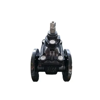 Flange Type Non Rising Stem Ductile Cast Iron Sluice Gate Valve - Buy ...