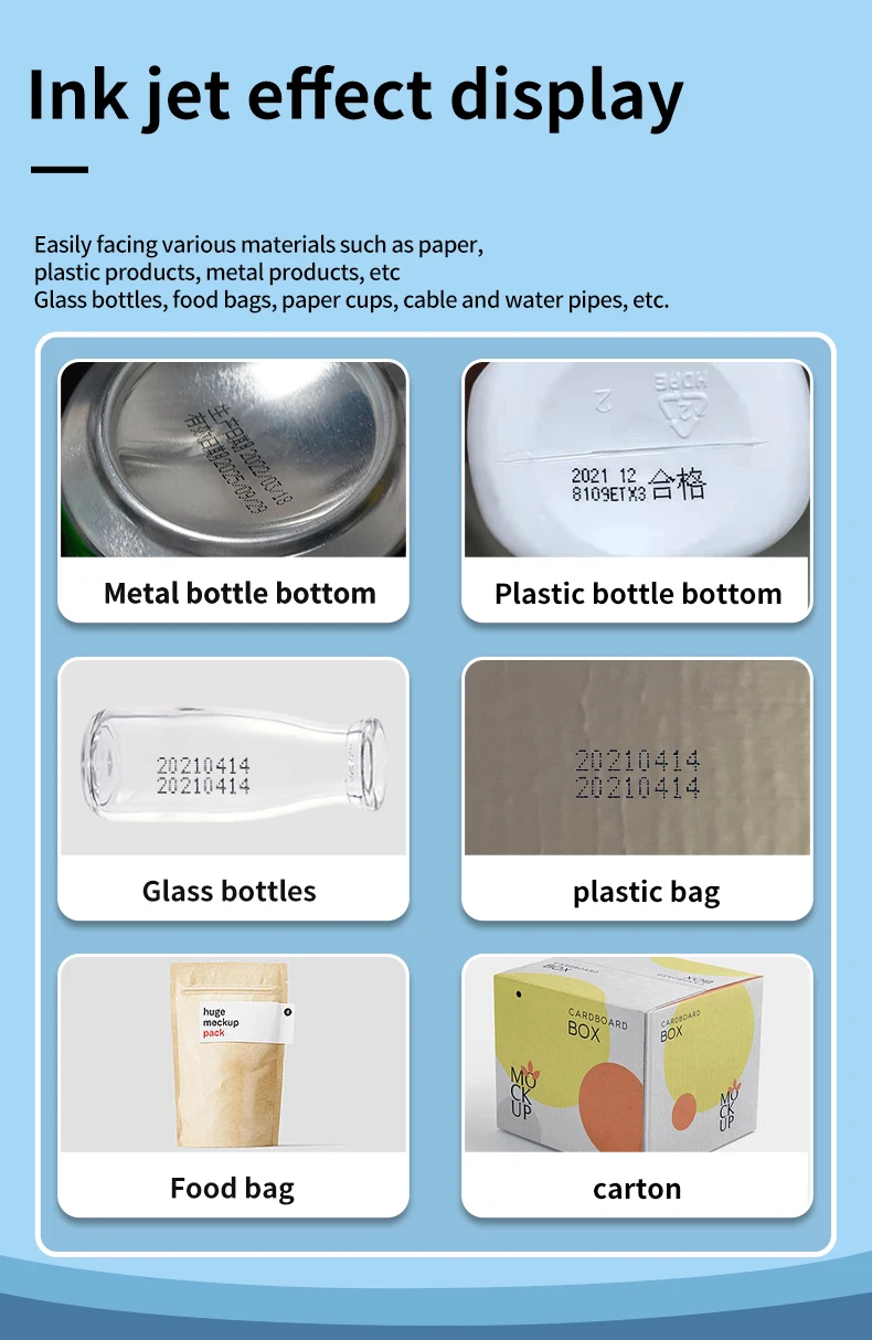 Continuous Inkjet Printer With Qr Code For Batch Production Line Cloth ...