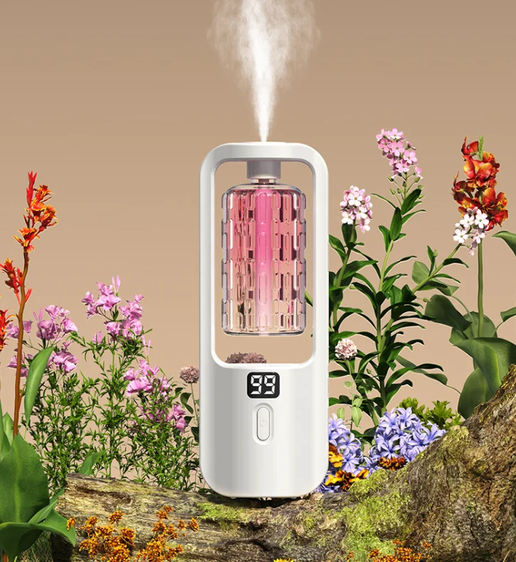 Mini Spray Mist Humidifier USB Recharge Oil Aroma Diffusers Air ...