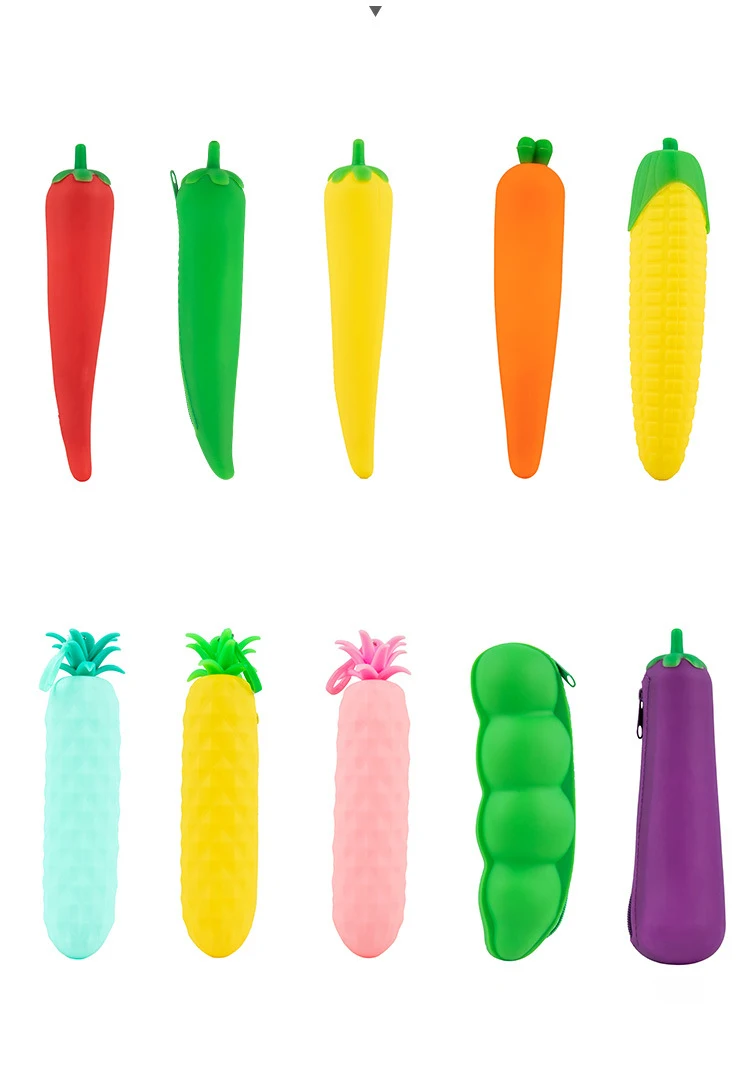 BEYOND Cute Cartoon Fruit Design Pencil Bag - Eco-friendly