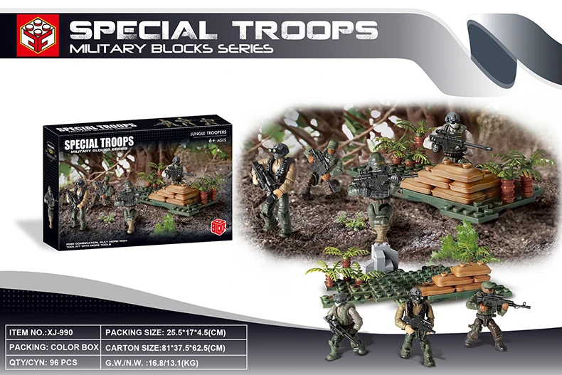 Multiple Styles Military Action Figures - Special Forces Toys