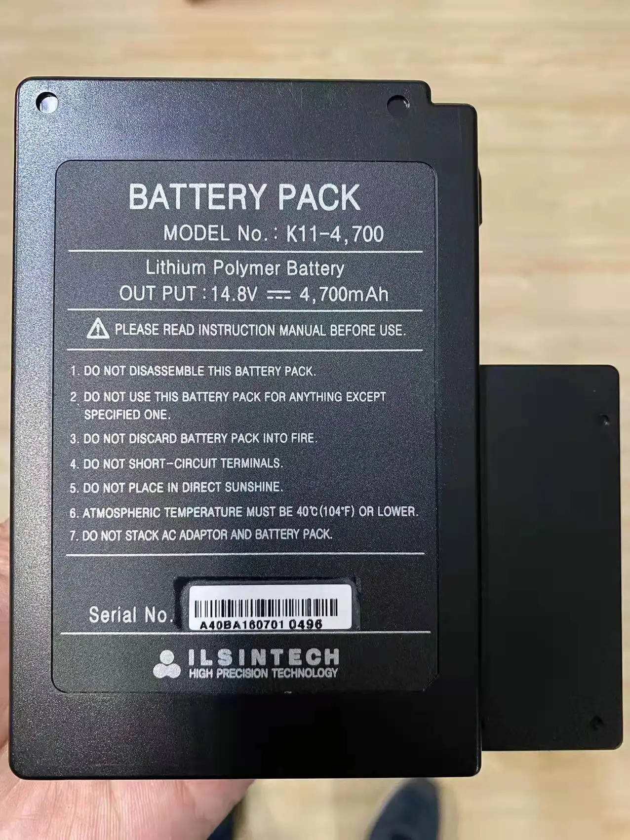 Original Li-Ion Battery Pack for UCL SWIFT Fusion Splicer