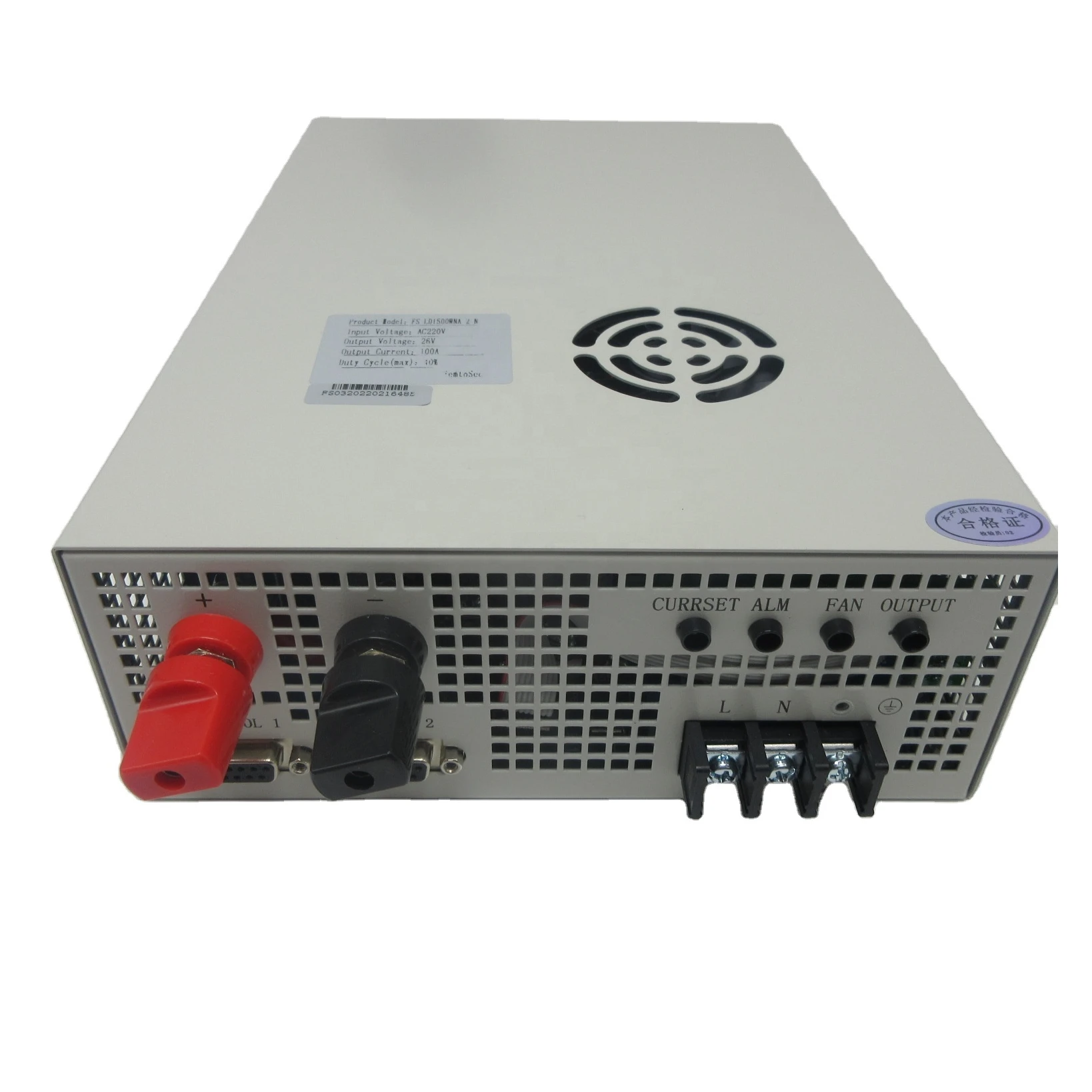 Diode Laser Power Supply Model Fs-ld1500wna-2-n Diode Laser Driver ...