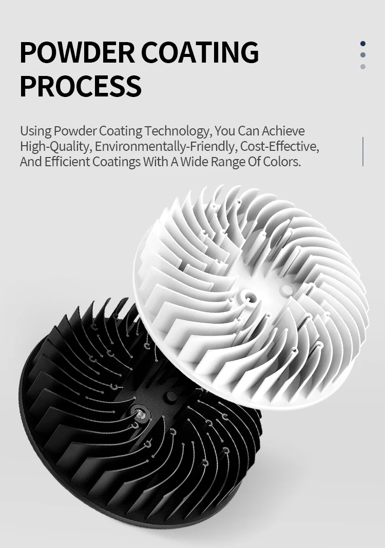 Pin Fin 200w Led Heatsink Diameter 280mm Height 65mm For Cxb3590,High ...