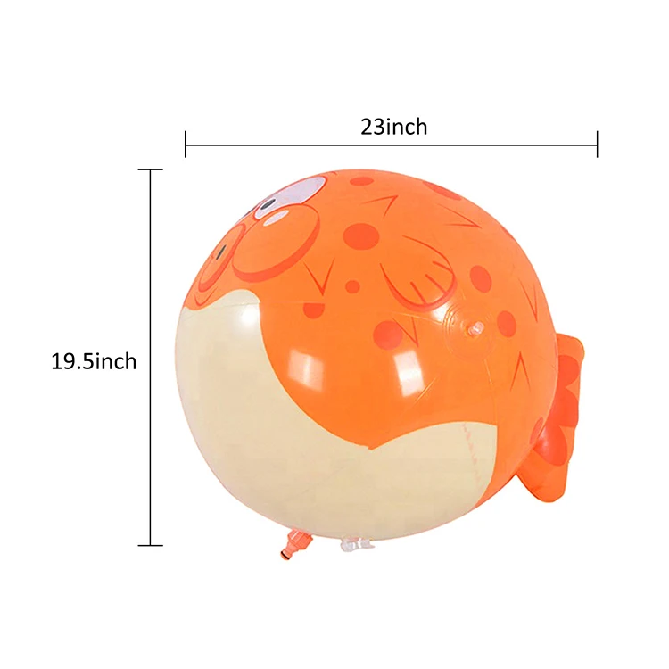 Sunshine Custom Beach Ball Water Bubble Balloon Inflatable Toy Soft ...