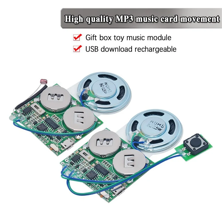 Recordable Sound Module - DIY Audio Greeting Card