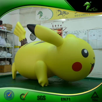 Customize Giant Helium Inflatable Pokemon Pikachu Cartoon Mascot ...