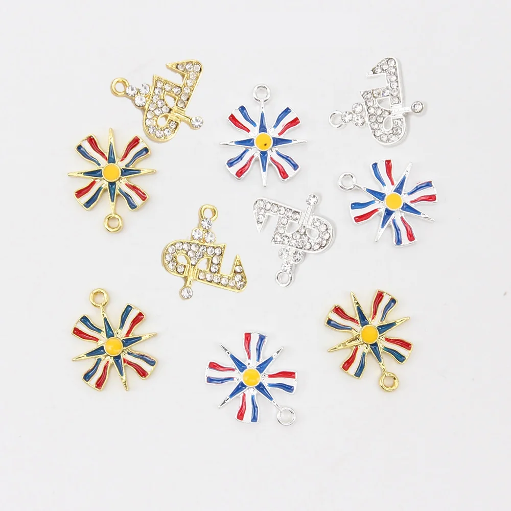 Ashur Pendant Charms Enamel Assyrian Symbol Jewelry Flag Charms For ...