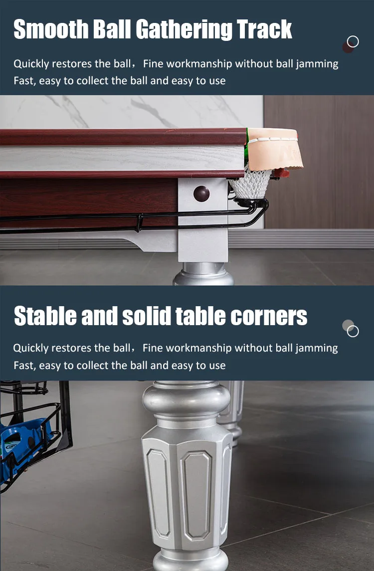 Chinese 8 Ball Pool Table 9ft 8ft Snooker Billiard Table - Buy 9 Foot ...