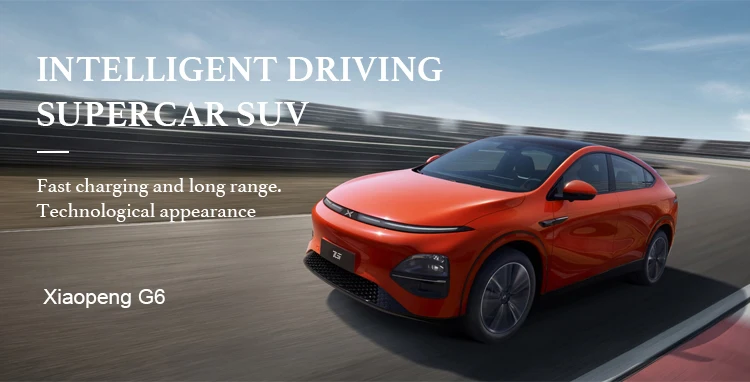 2023 China Electric Car Xpeng G6 Suv 580km 700km 755km Long Range New Energy Vehicle High Speed ...