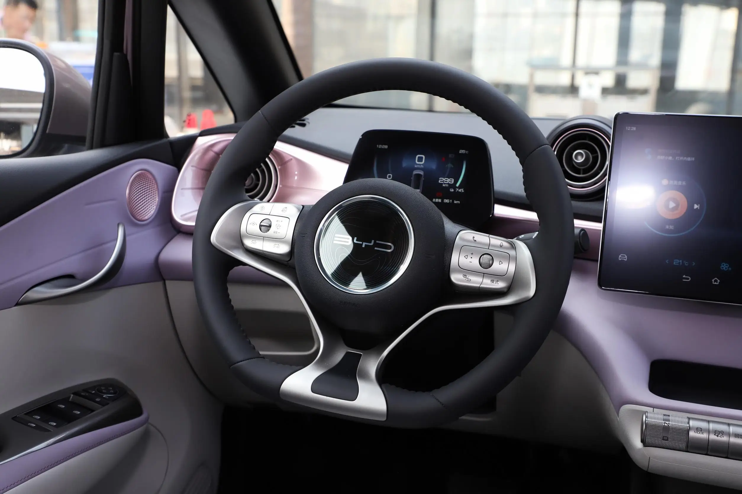 Low Price Byd Dolphin 2024 Hatchback Purple New Energy Vehicles ...