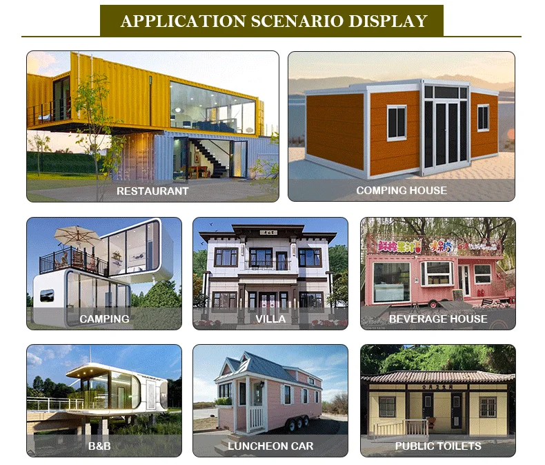 Volferda Smart Outdoor Mobile Portable Prefab Cabin Tiny Modular Modern ...