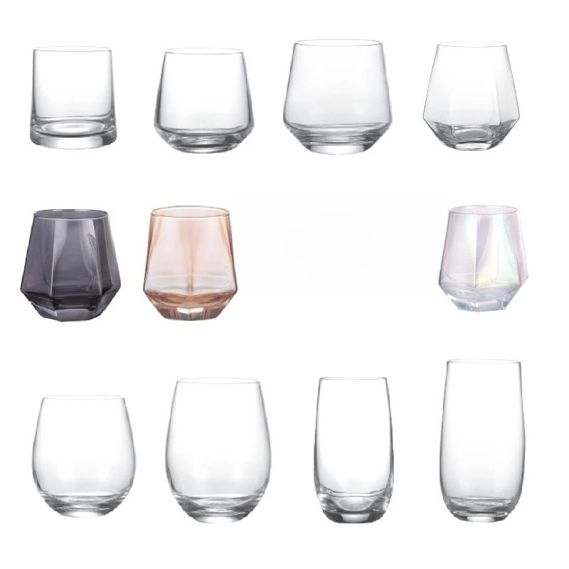 Wholesale Cheap Modern Crystal Simple Glassware Water Cup Red Wine ...