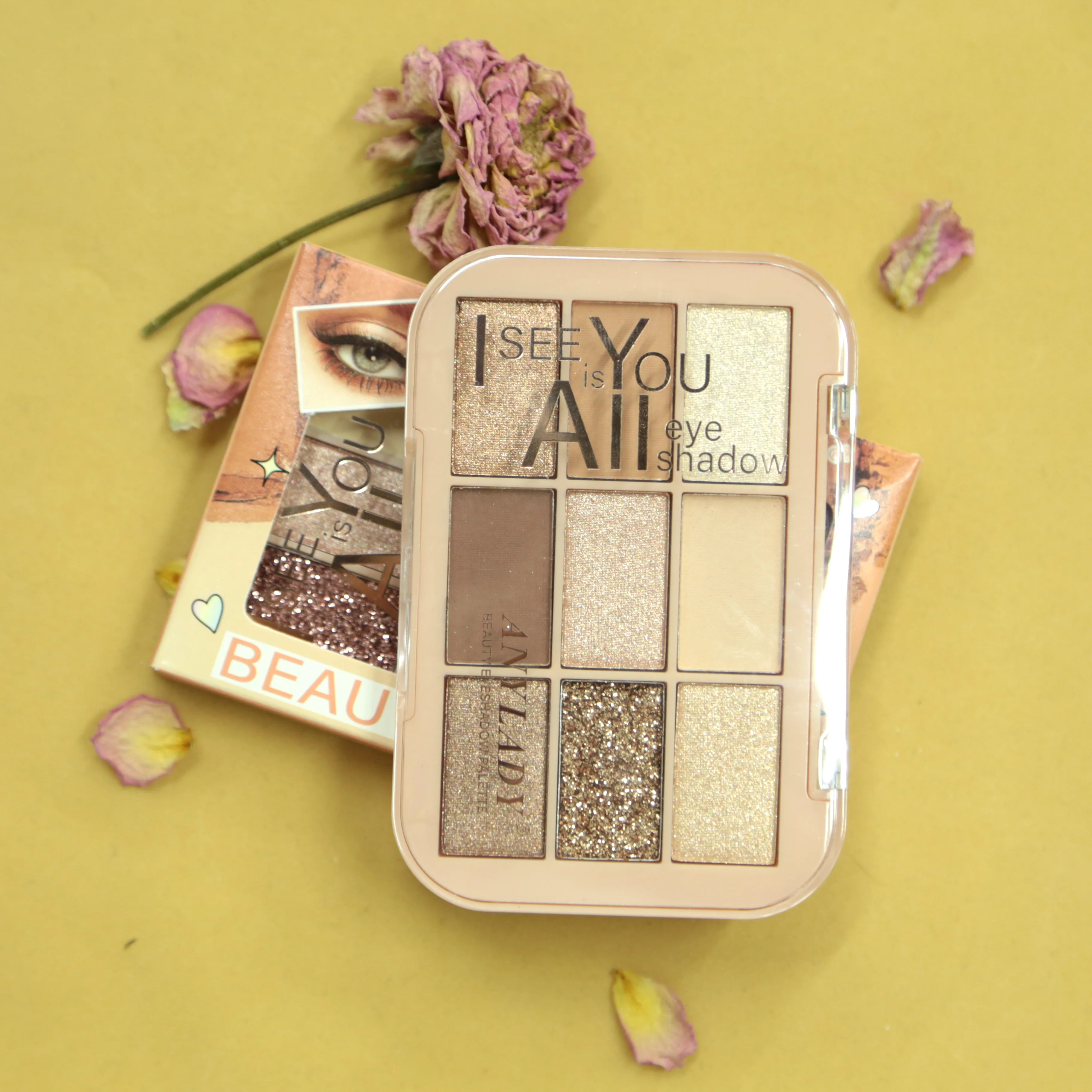 Anylady Private Label Eyeshadow Palette High Quality Eye Makeup Palette ...