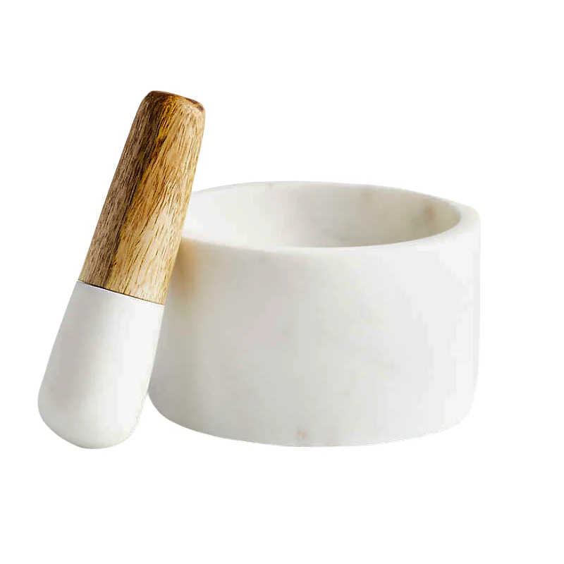 Mortar & Pestle Natural Stone Marble Mortar And Pestle - Buy Marble ...
