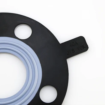 25a Teflon Ptfe Coating Full Face Flange Gasket Jis Standard Jis 10k ...