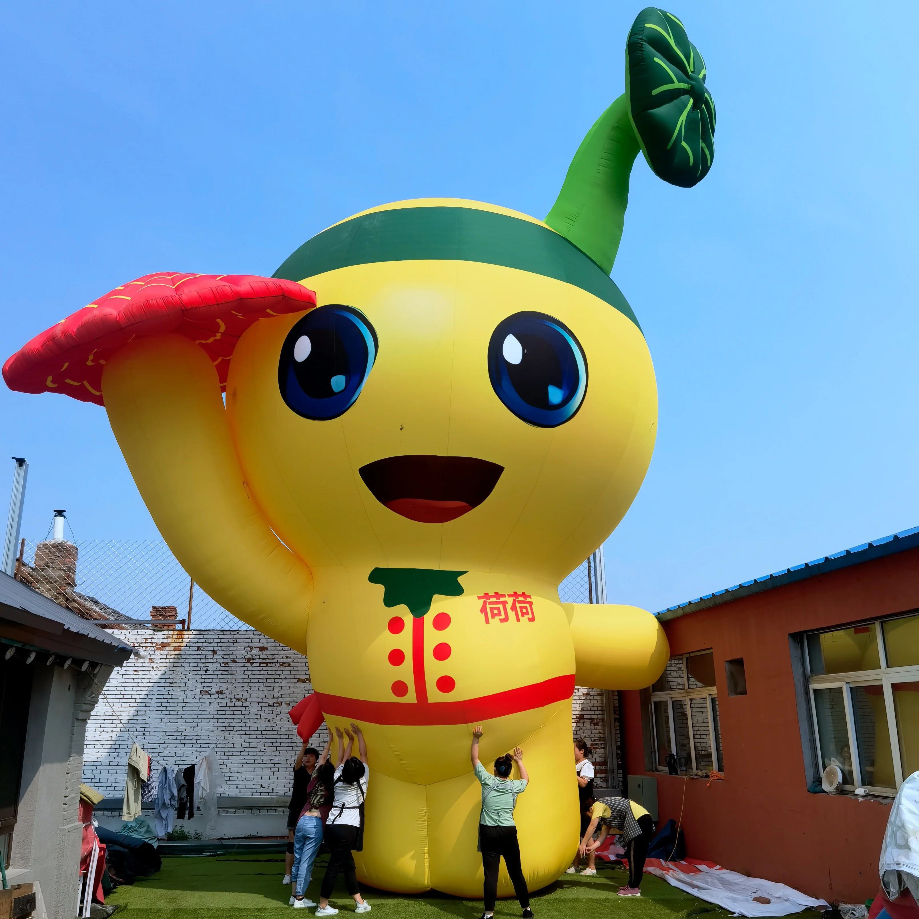 Boyi Advertising Inflatable Climbing Panda Cartoon By0323 - Buy ...