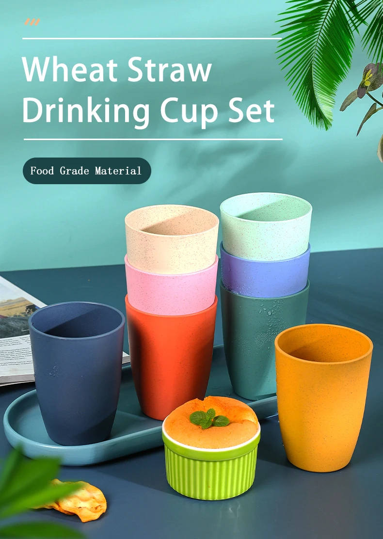 Customize Plastic Materials Fiber Hand Cups 16 Oz Stacking Eco Blue ...