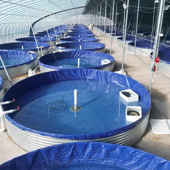 PVC Fish Farming Tank Tarpaulin Fish Pond| Alibaba.com