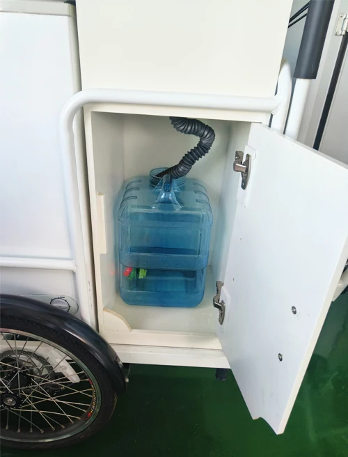 3 Wheel Bike with Ice Cream Fridge - Electric Motor Bike