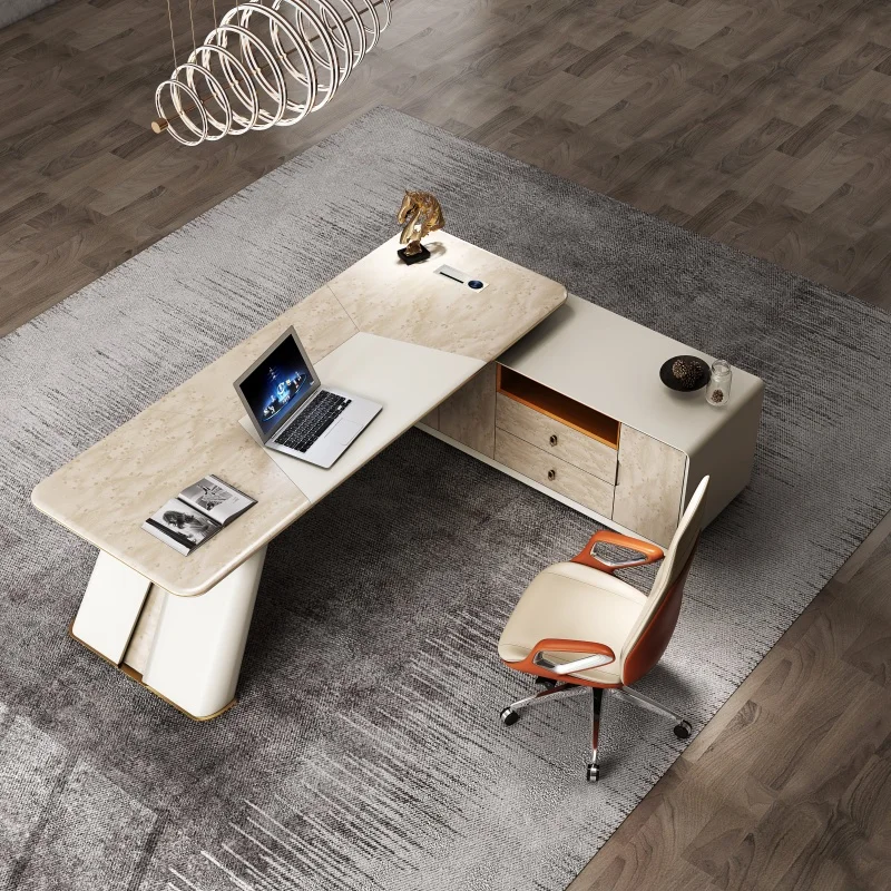 Tailor-Made Minimalist Office Manager Desk Ceo Luxury Boss Director ...