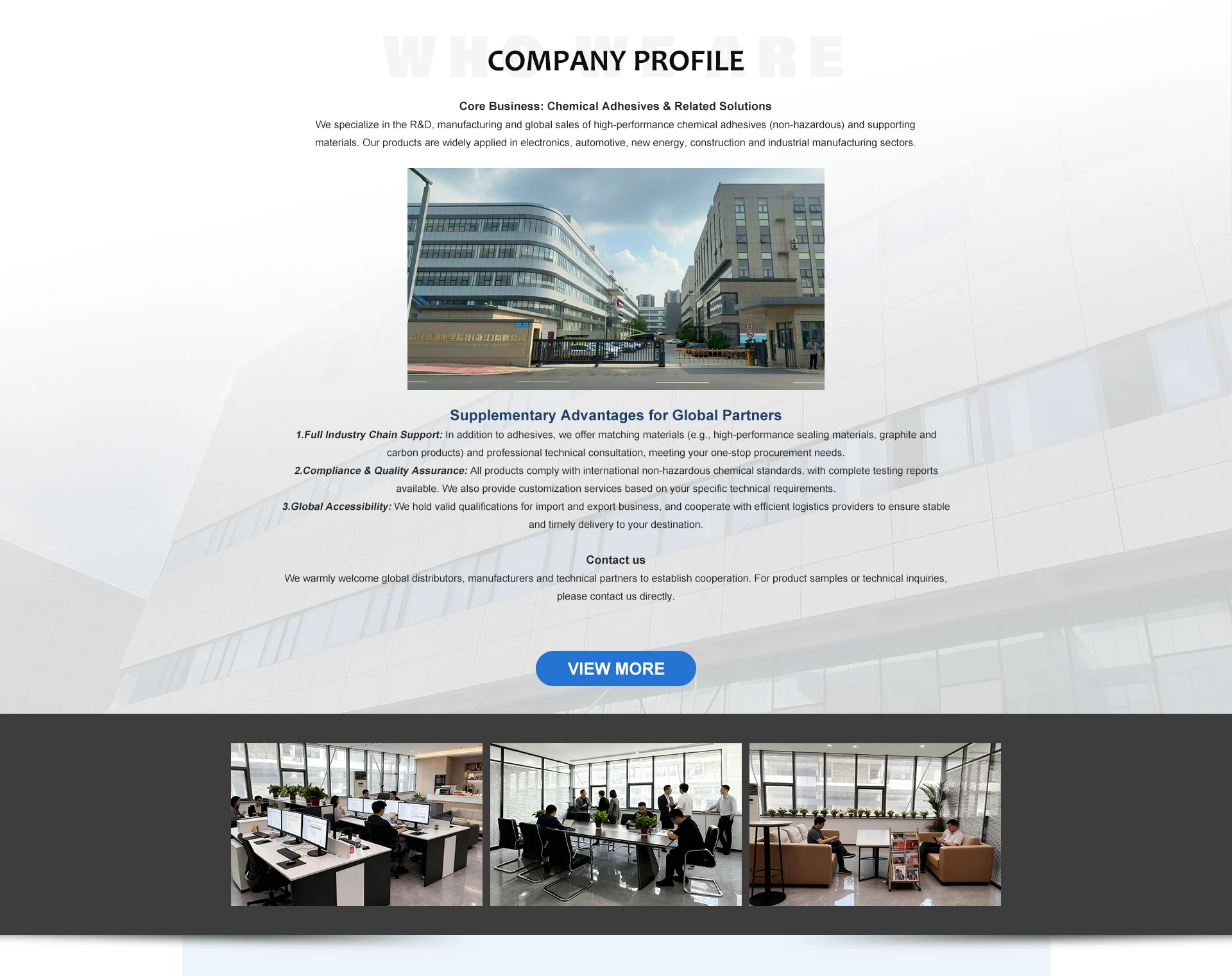 Company Overview - Zhongsheng Hanhai Chemical Technology (Zhejiang) Co ...