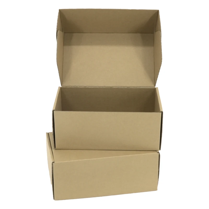 Factory Print Logo Brown Wholesale Packaging Carton Kraft Corrugated ...