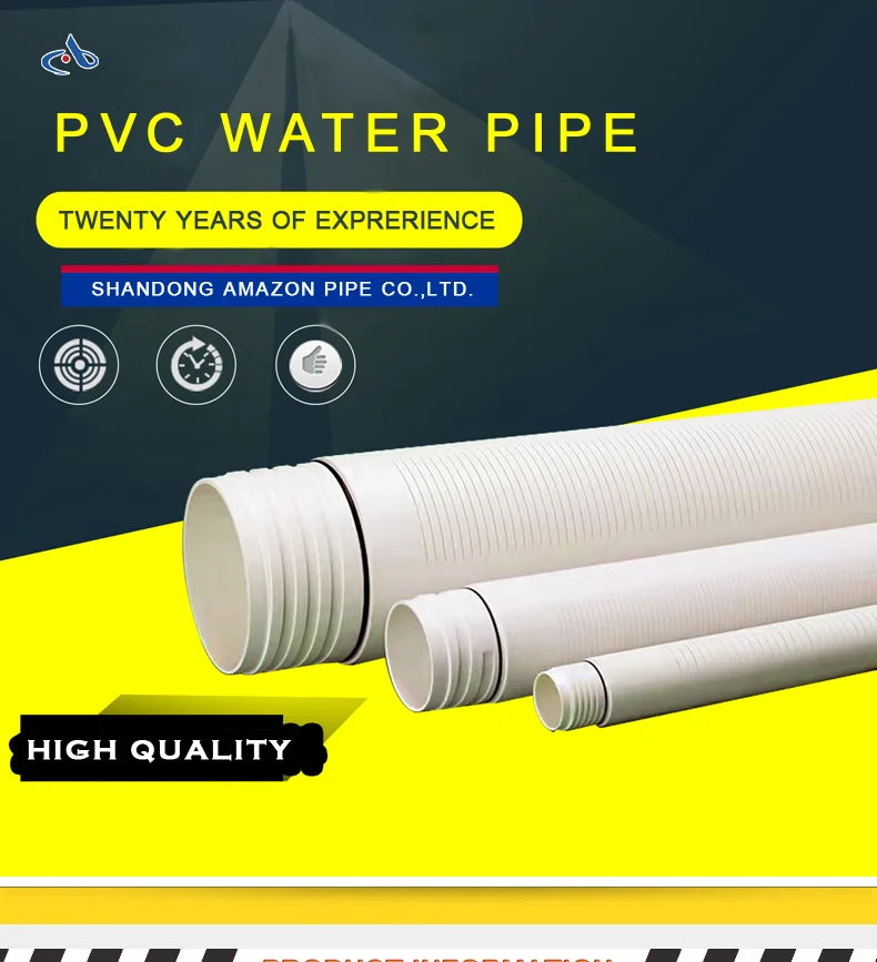 Borehole Water Well Casing Pvc Pipes Bore Well Pipe Casing 110 125 140 160mm - Buy Borewell Pipe ...