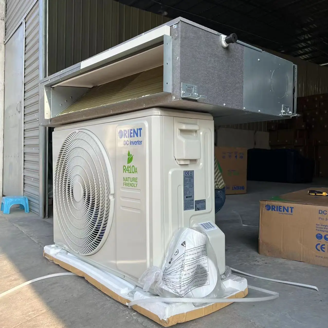 Ceiling Concealed Ducted Air Conditioner Orient 18000-48000 BTU, DC ...