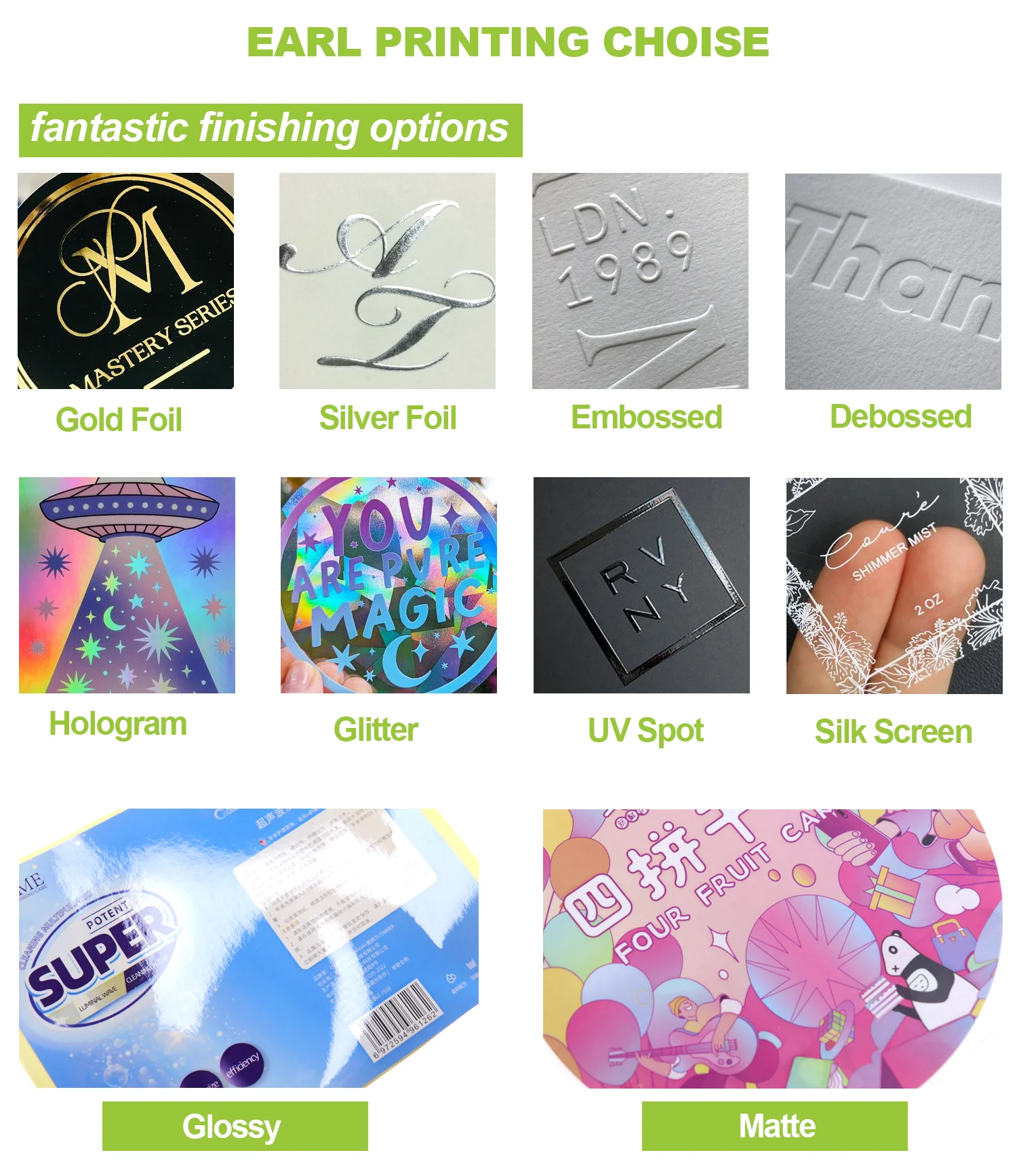 Custom Printed Glossy Adhesive Uv Resistant Vinyl Sticker Labels ...