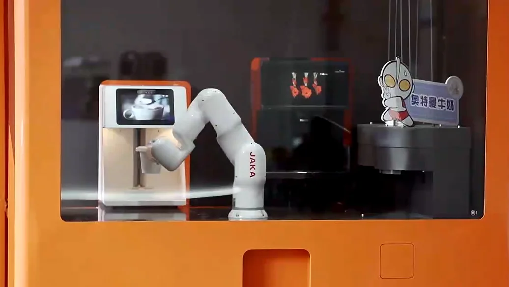 Coffee Robot Kiosk: Automated Robotic Arm Coffee Vending Machine with ...