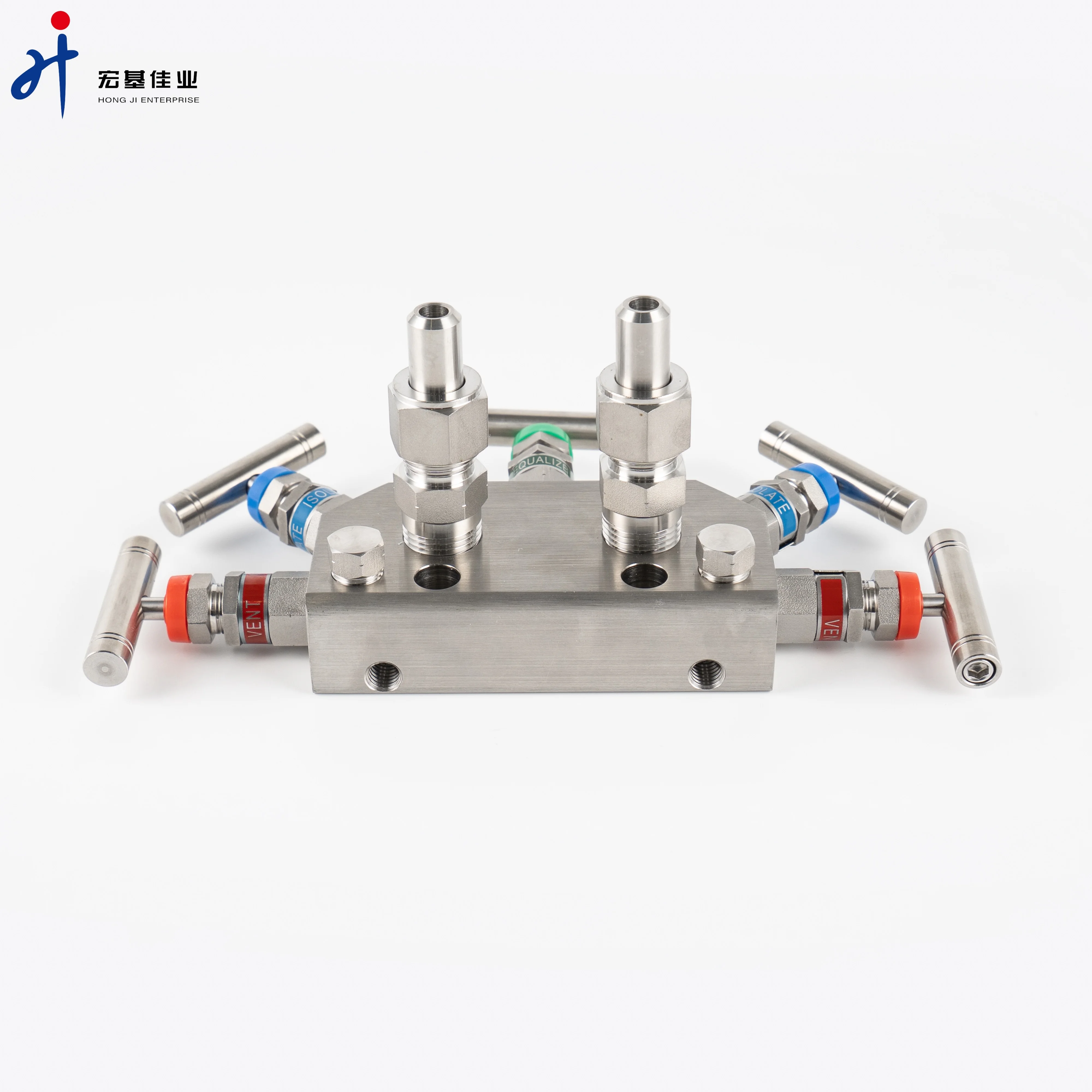0305 Integral Manifold 5 Valve Conventional Manifold 305 Coplanar Style ...