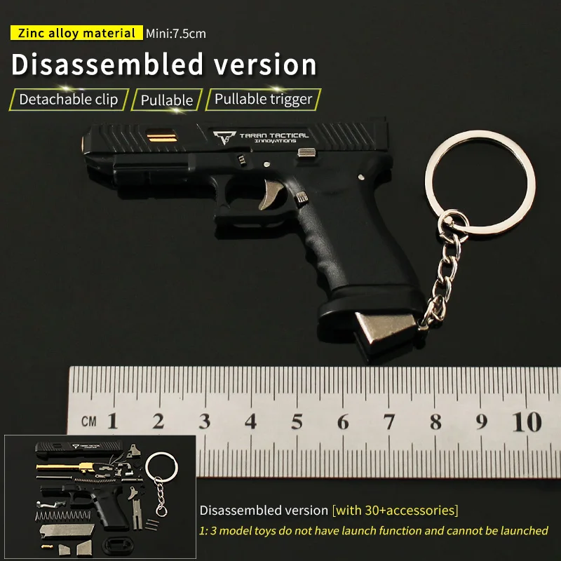 2024 Tiktok Toy Tti Taran Tactical Innovation 1:3 Metal Pistol Toy Gun ...