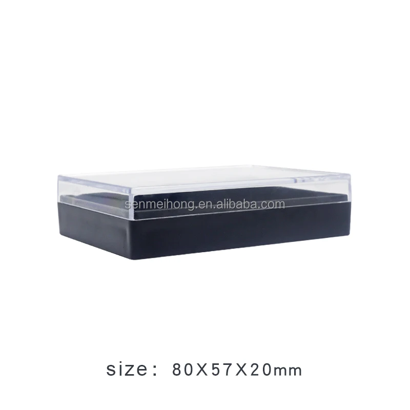 Custom RPG DND Transparent Plastic Dice Box Protect Dice Display Square ...