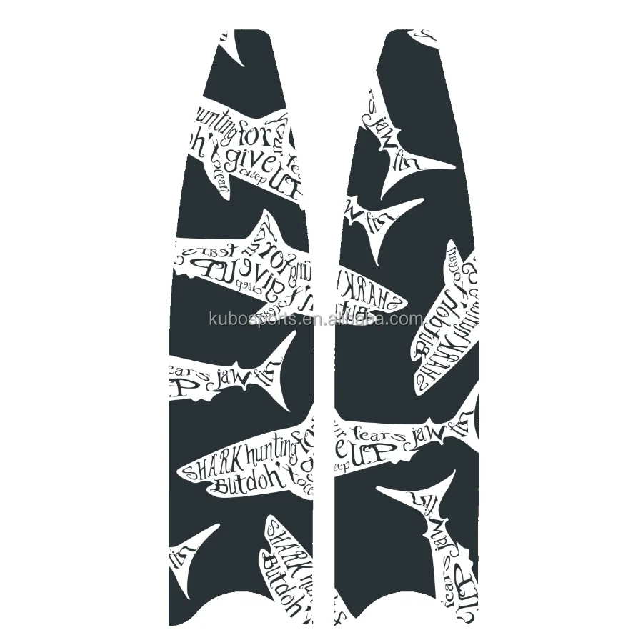 Kubo Scuba Fins Foot Pocket Snorkeling Carbon Fins Diving Swimming ...