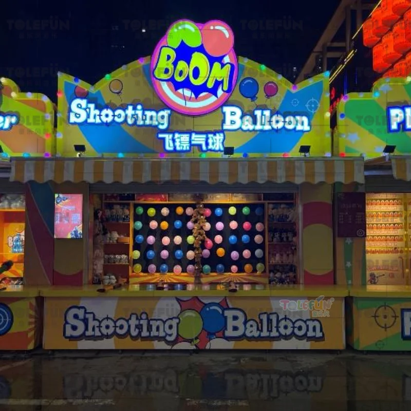 Tolefun Side Stall Funfair Outdoor Automatic Balloon Pump
