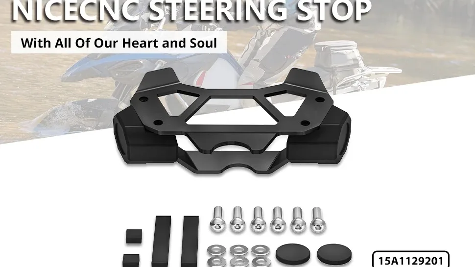 Nicecnc Motorcycle Steering Stop Directional Positioner For Bmw R1200gs ...