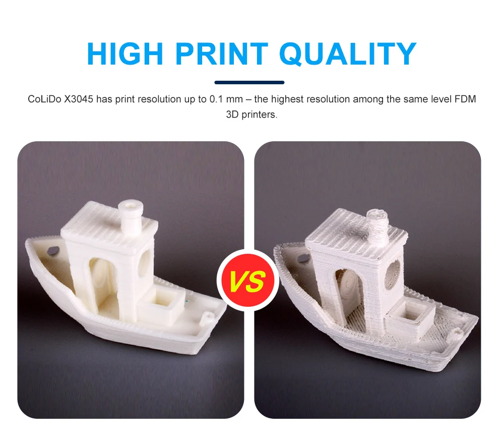 Colido X3045 Fdm Metal 3d Printer 300x300x450mm - Oem | Wholesale