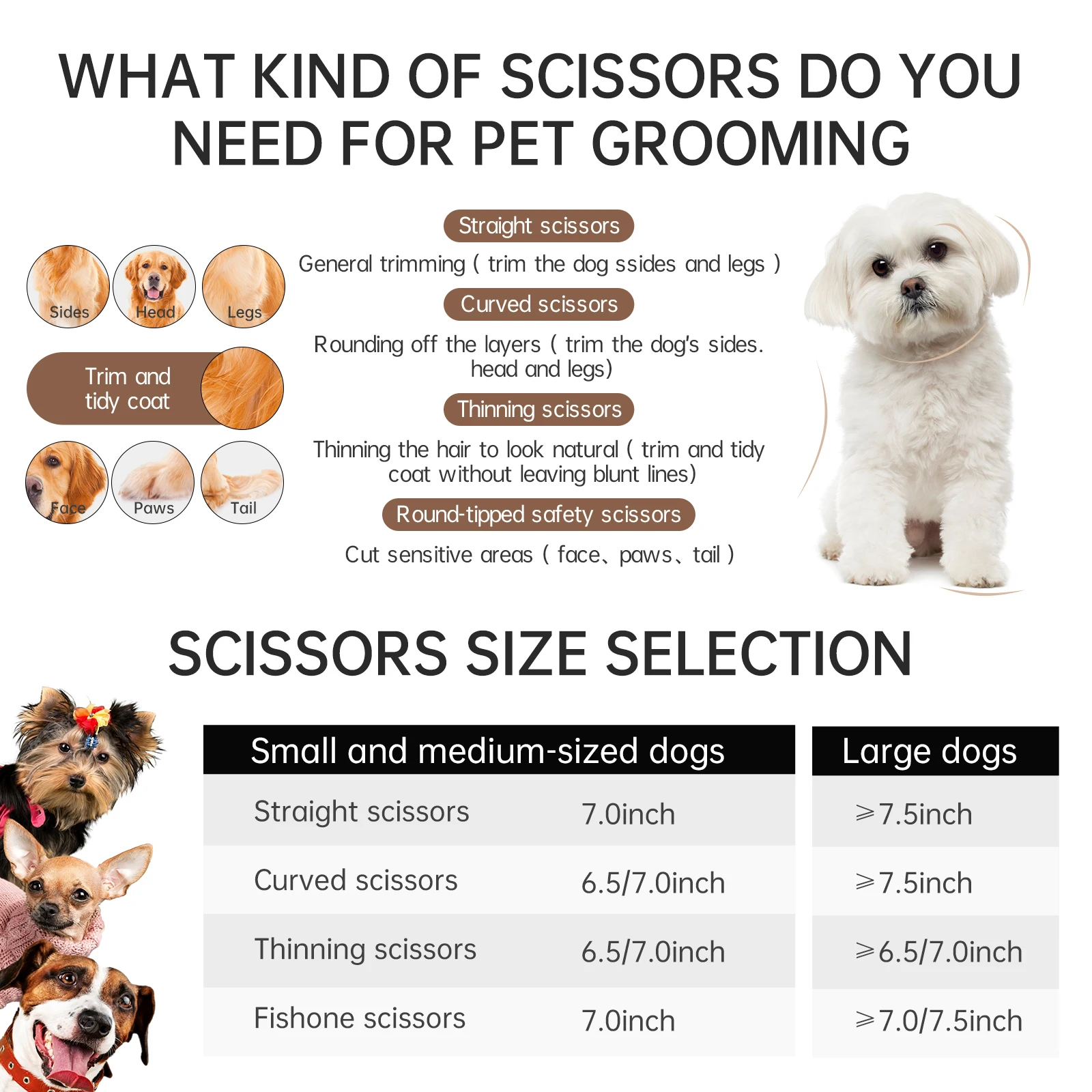 6.5inch Japan 440c Curved Fishbone/Dense Scissors Paint Shaped Scissors ...