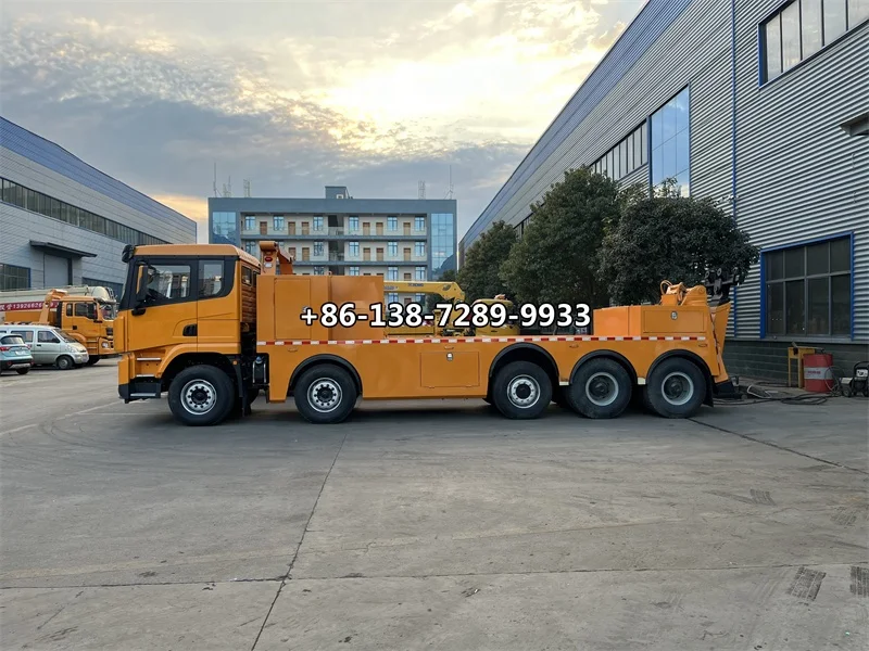 10x6 Shacman 50t Underlift Wrecker Towing Truck Skd 40 Tons Customize ...