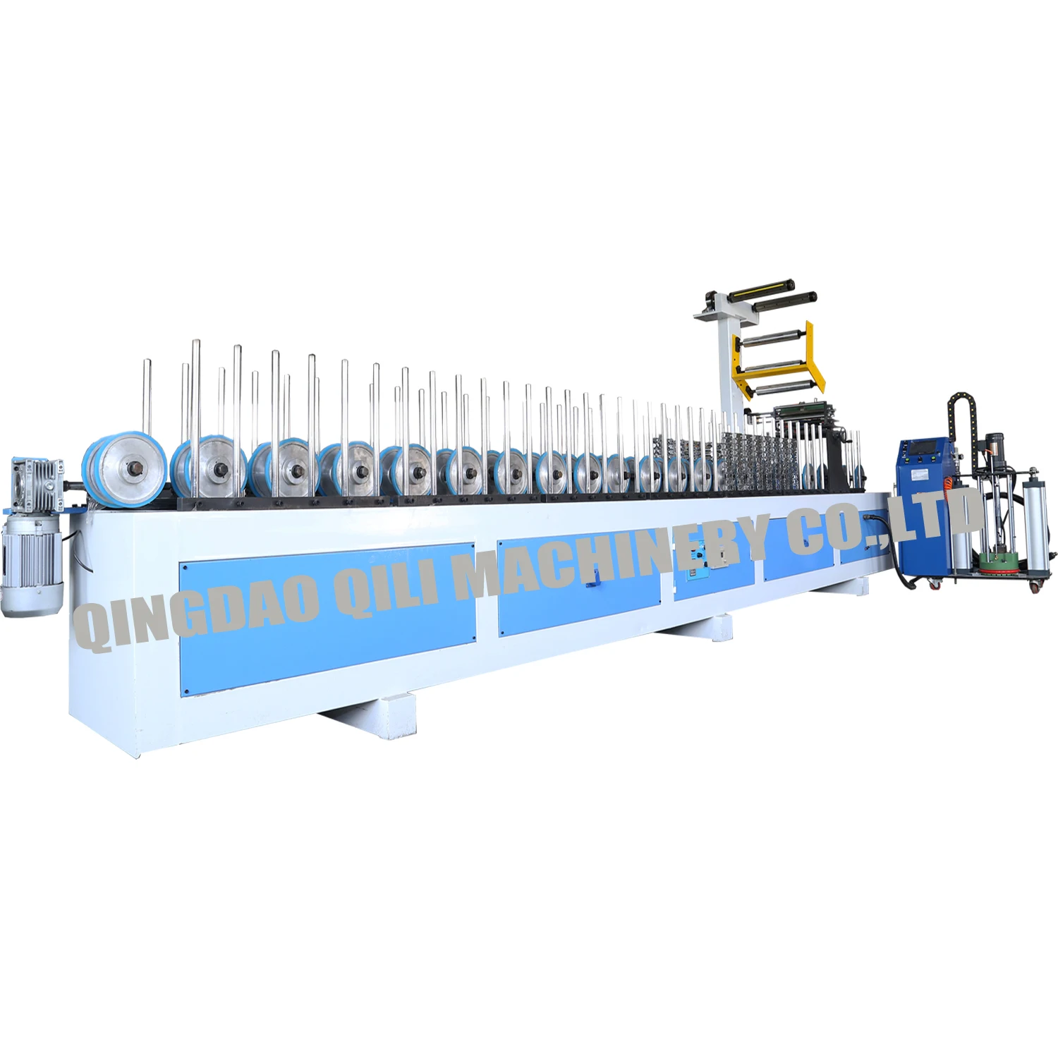 Profile Wrapping Machine Easy Operation 300 Mm Width PVC Profile ...